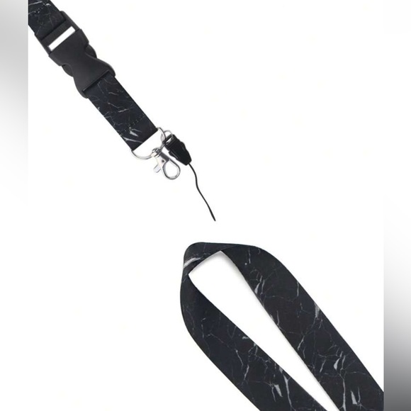 SHEIN | Office | New In Package Pc Detachable Neck Strap Lanyard Marble ...